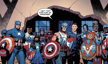 Captains Network (Earth-616) | Marvel Database | Fandom