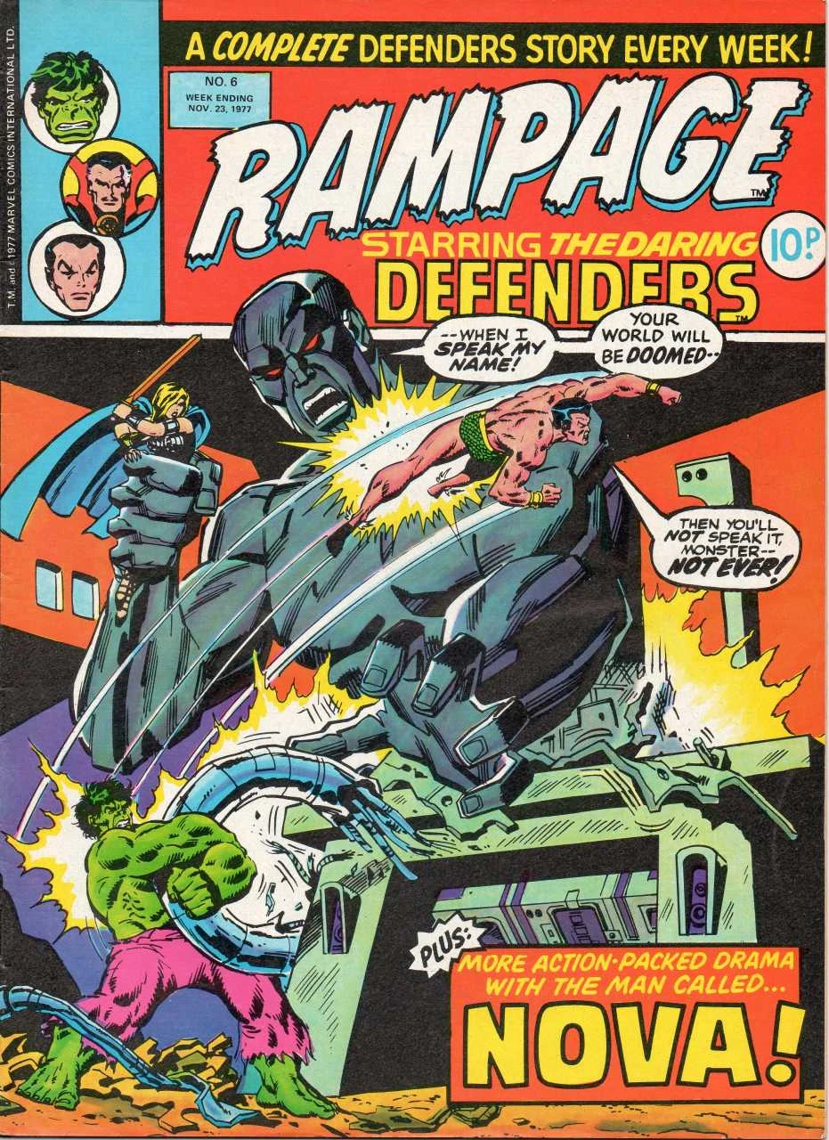 Rampage Vol 1 6 | Marvel Database | Fandom