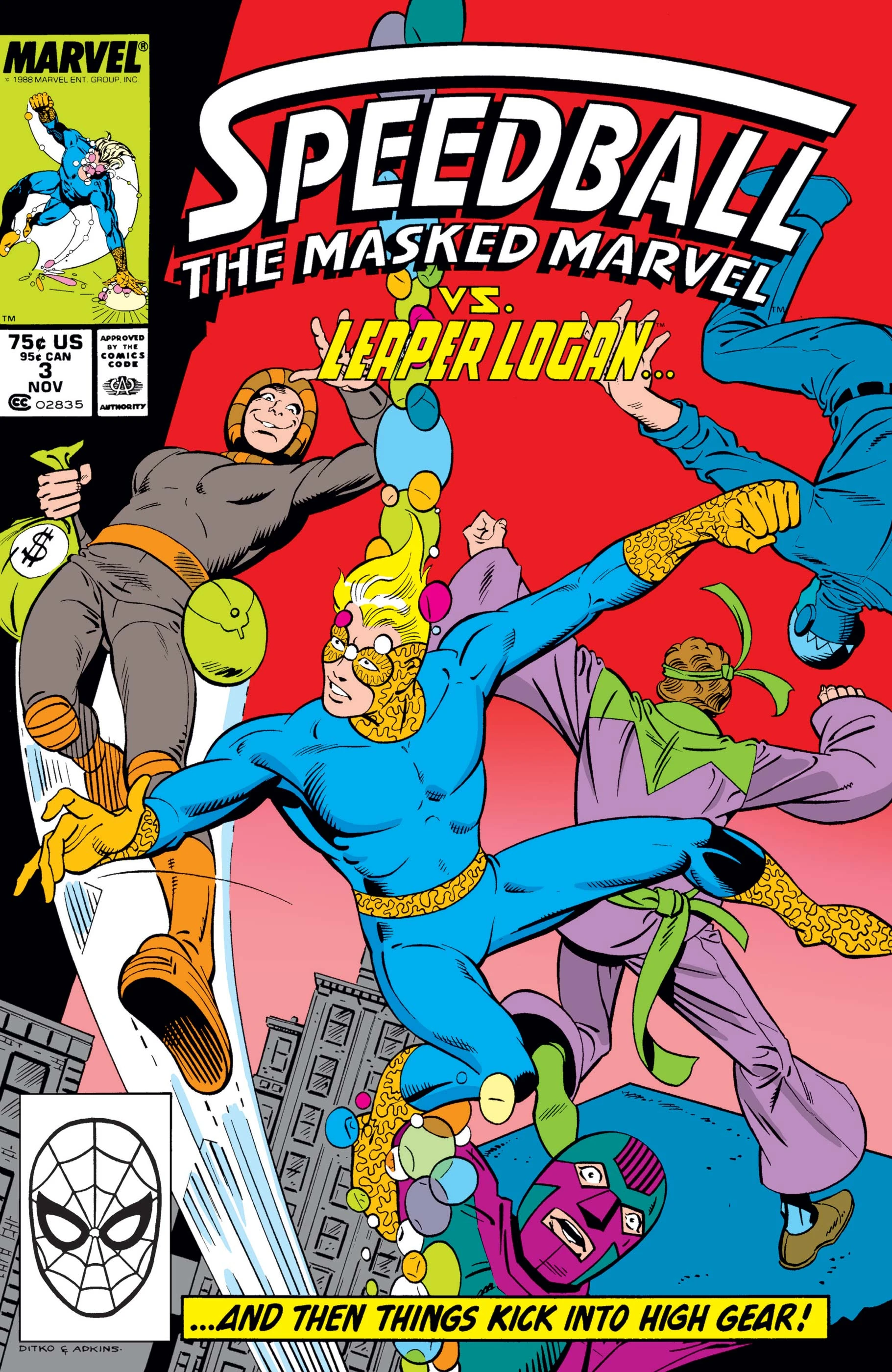 Speedball Vol 1 3 | Marvel Database | Fandom