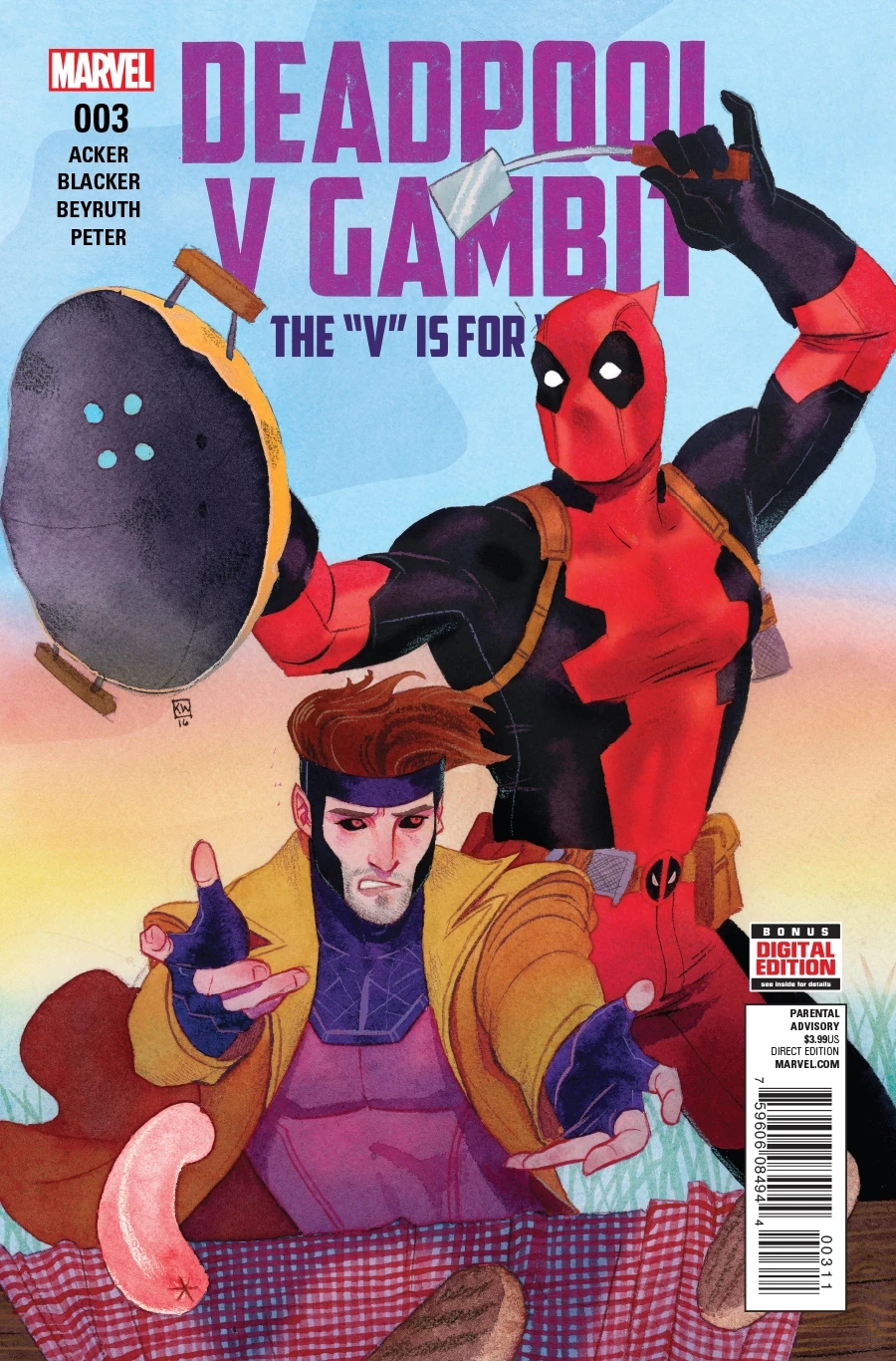 Gambit Vs Deadpool