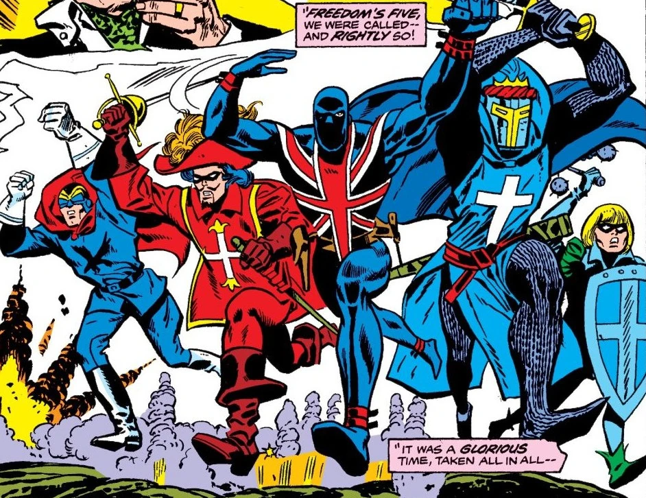 Freedom's Five (Earth-616)/Gallery | Marvel Database | Fandom