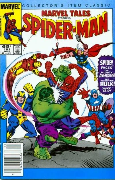 Marvel Tales Vol 2 181 | Marvel Database | Fandom