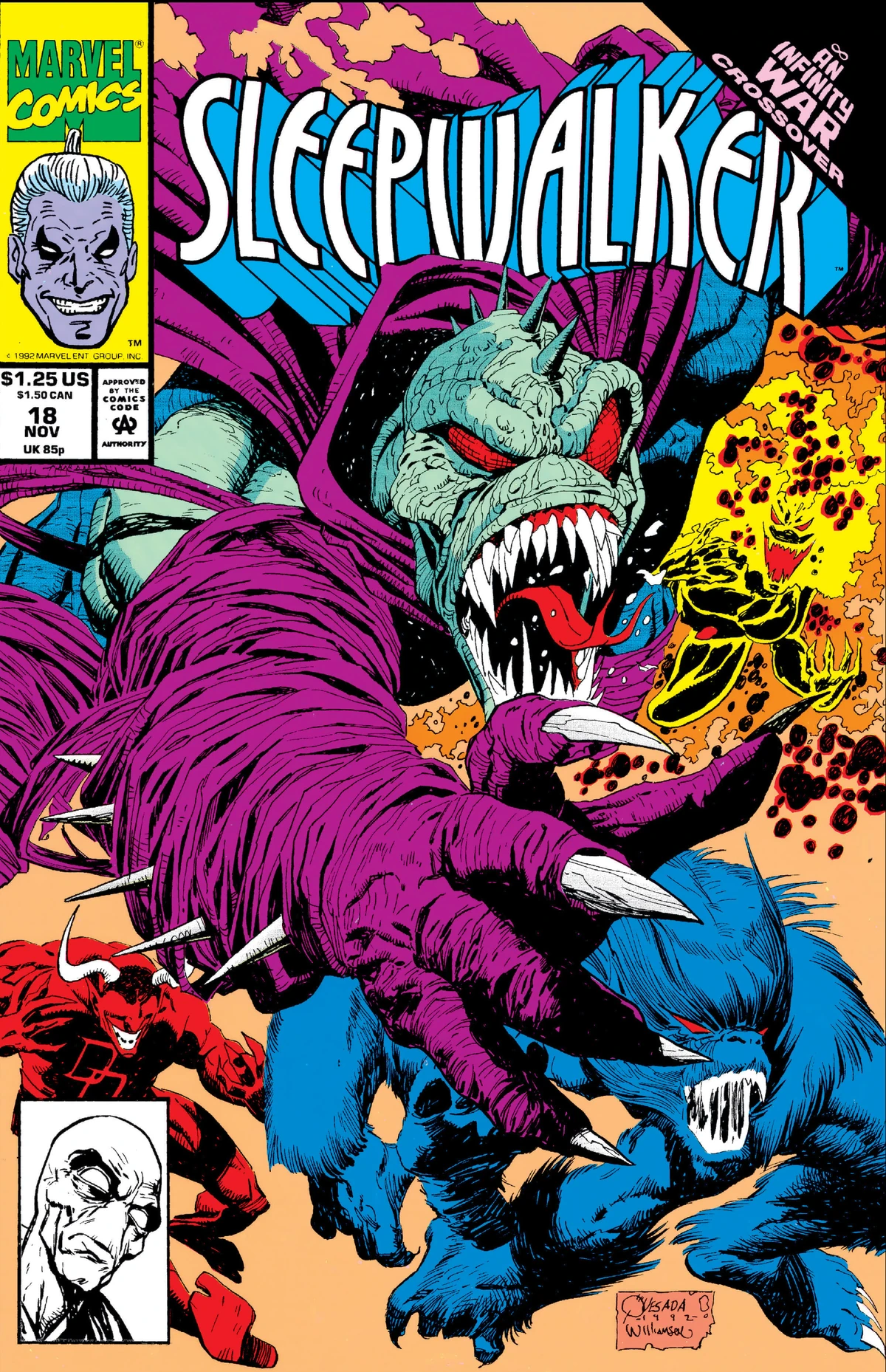 Sleepwalker Vol 1 18 | Marvel Database | Fandom