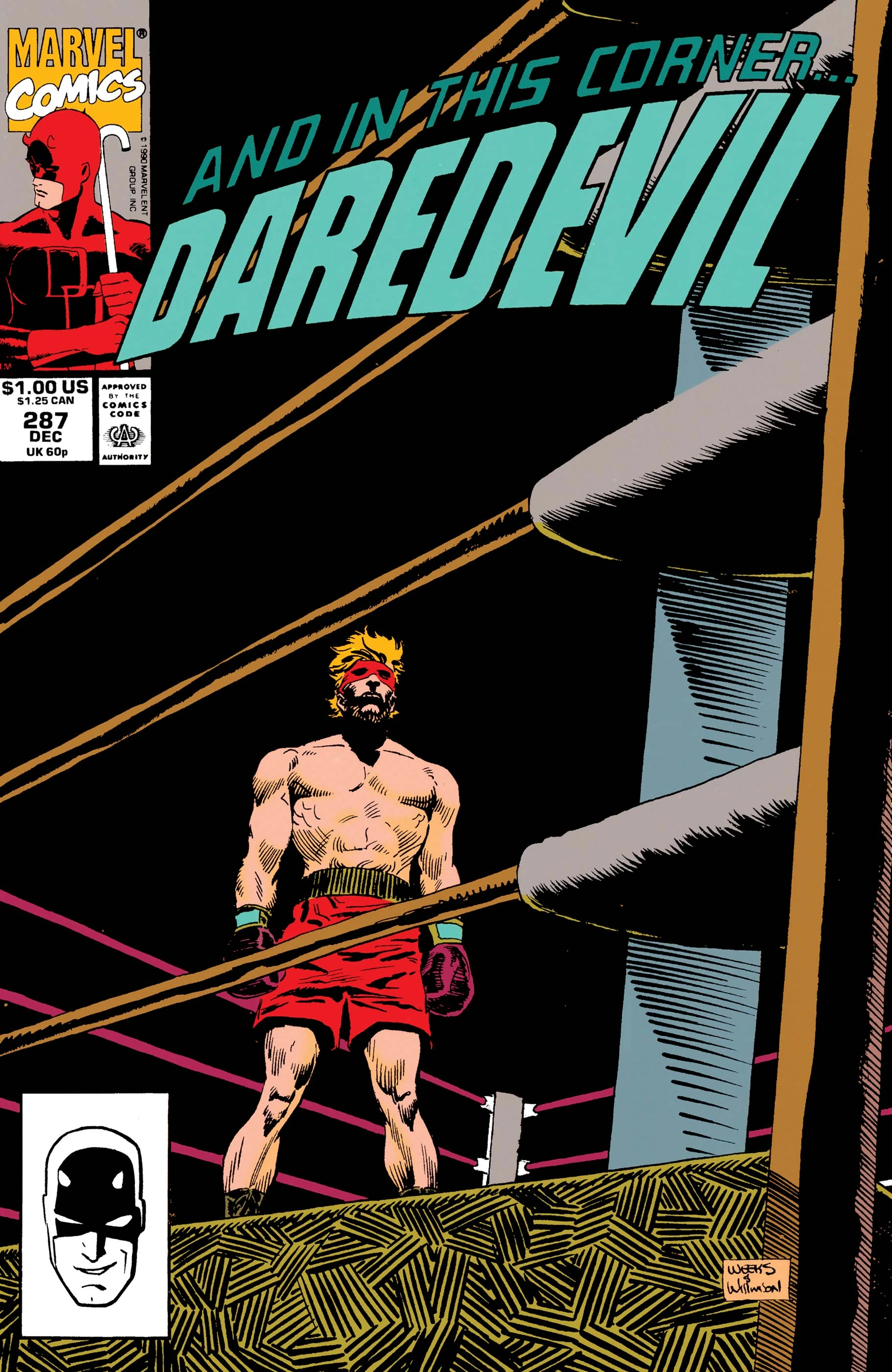Daredevil Vol 1 287 | Marvel Database | Fandom