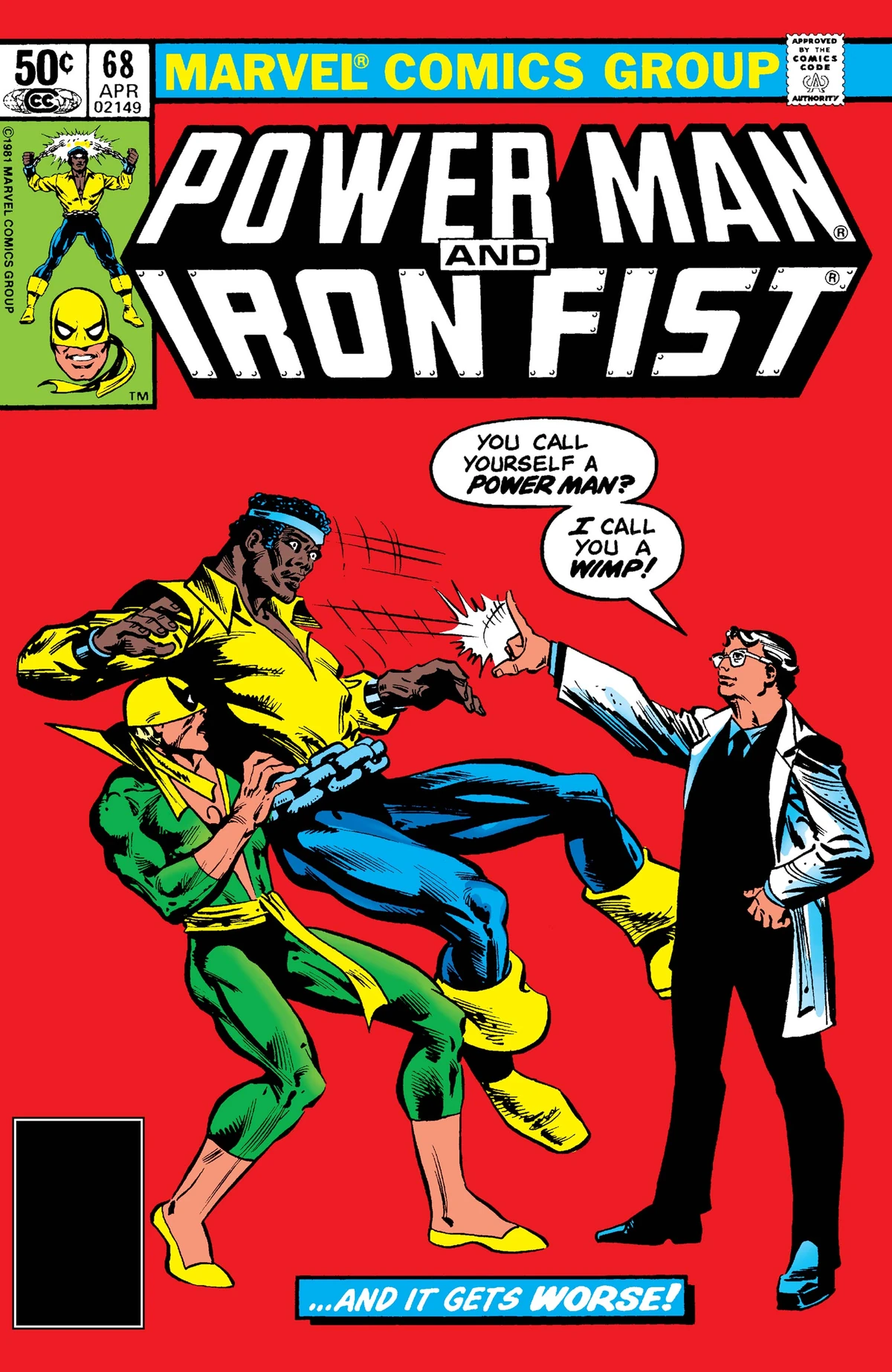 Power Man and Iron Fist Vol 1 68 | Marvel Database | Fandom