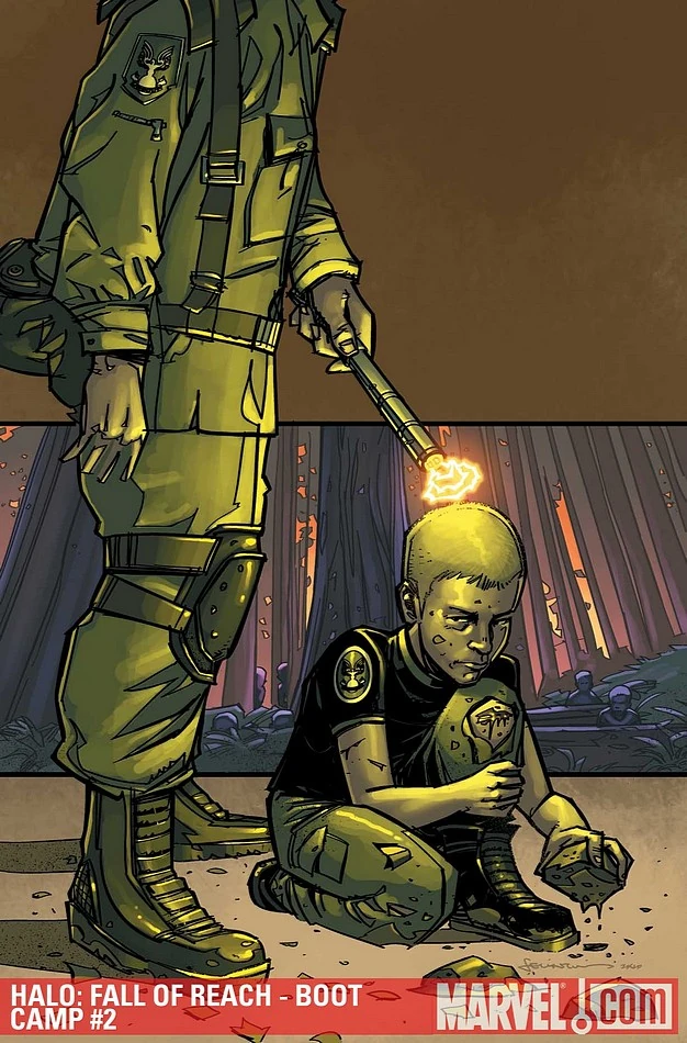 Halo: Fall of Reach - Boot Camp Vol 1 2 | Marvel Database | Fandom