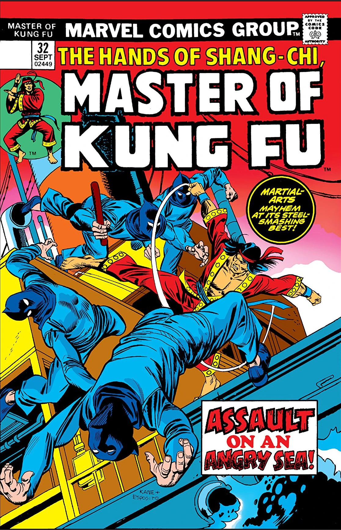 Master of Kung Fu Vol 1 32 | Marvel Database | Fandom