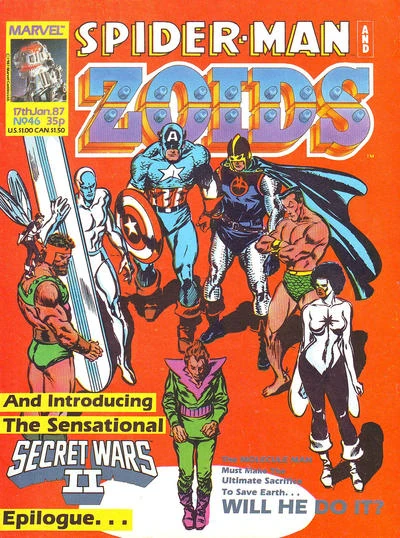 Spider-Man and Zoids Vol 1 46 | Marvel Database | Fandom