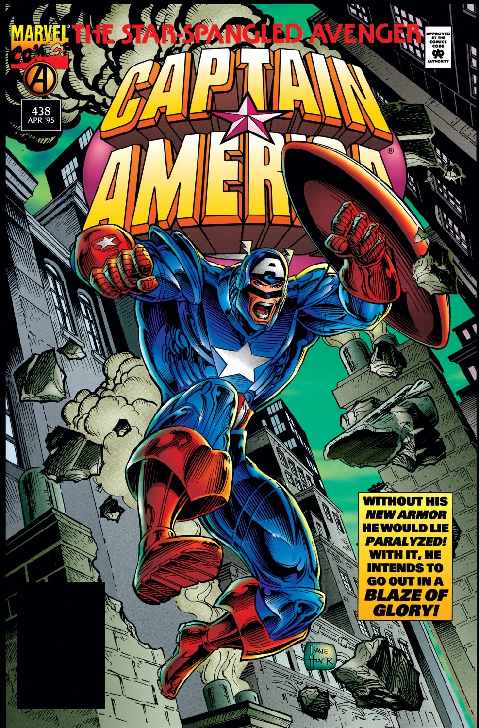Captain America Vol 1 438 | Marvel Database | Fandom