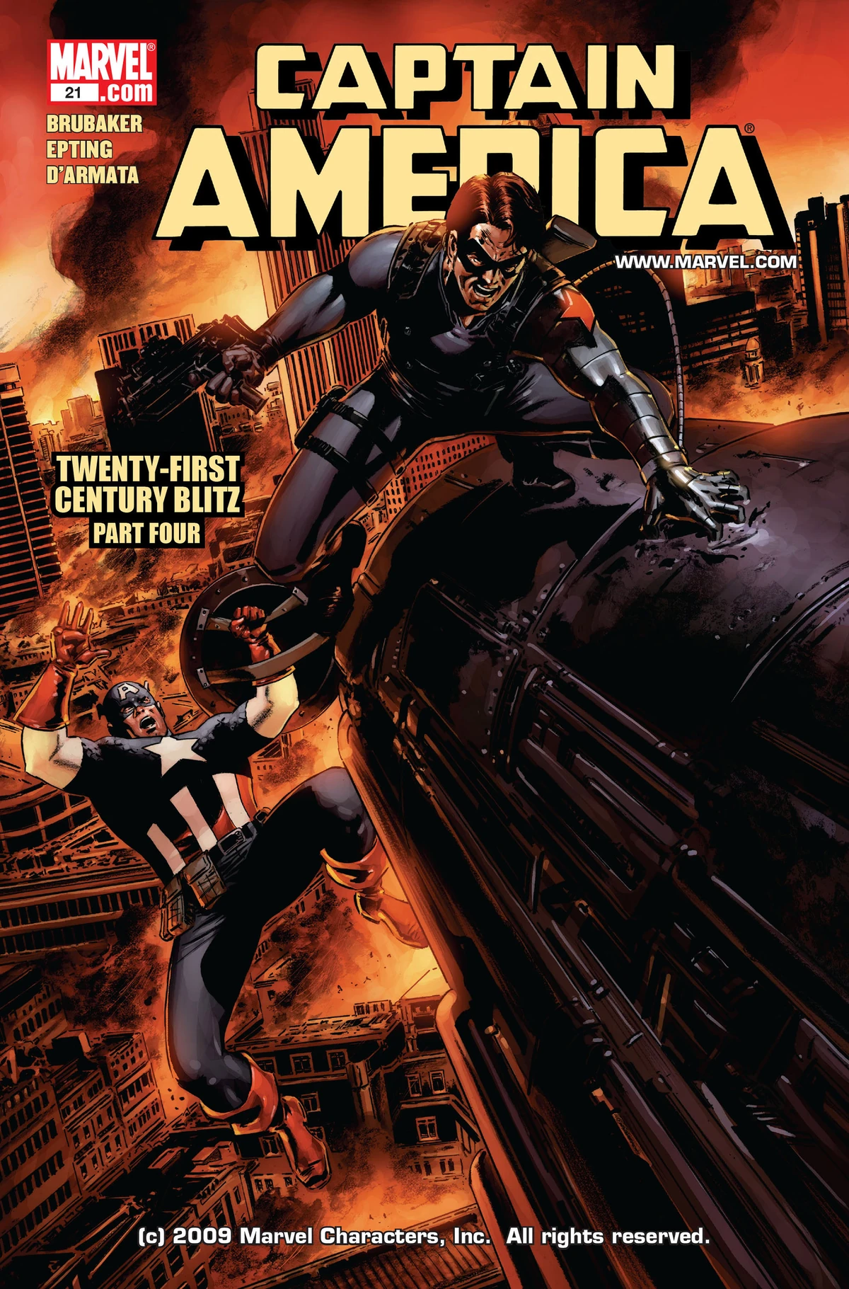 Captain America Vol 5 21 | Marvel Wiki | Fandom