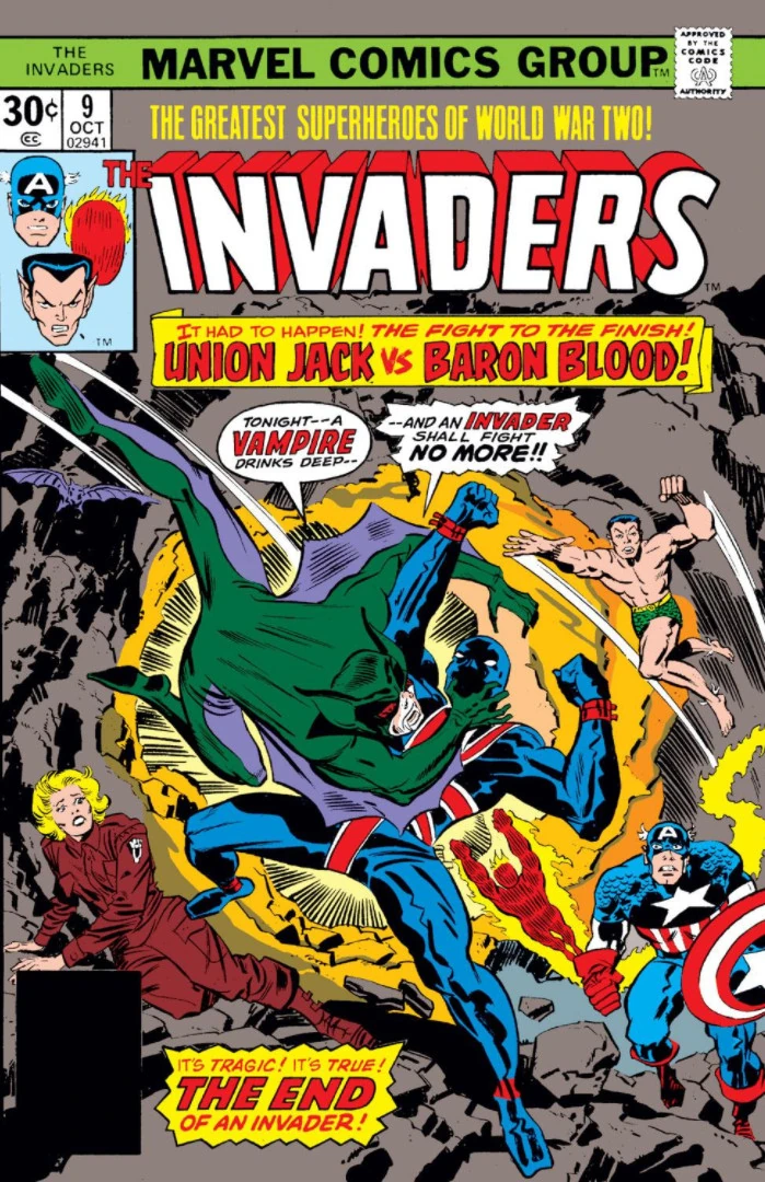 Invaders Vol 1 9 | Marvel Database | Fandom