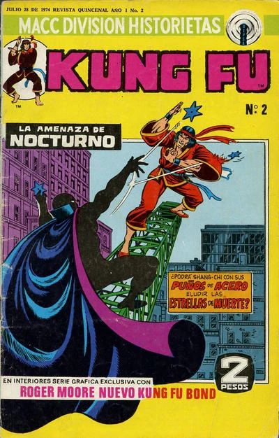 Kung Fu (MX) Vol 1 2 | Marvel Database | Fandom