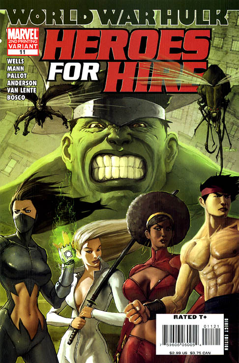 Heroes For Hire Vol 2 11 Marvel Database Fandom