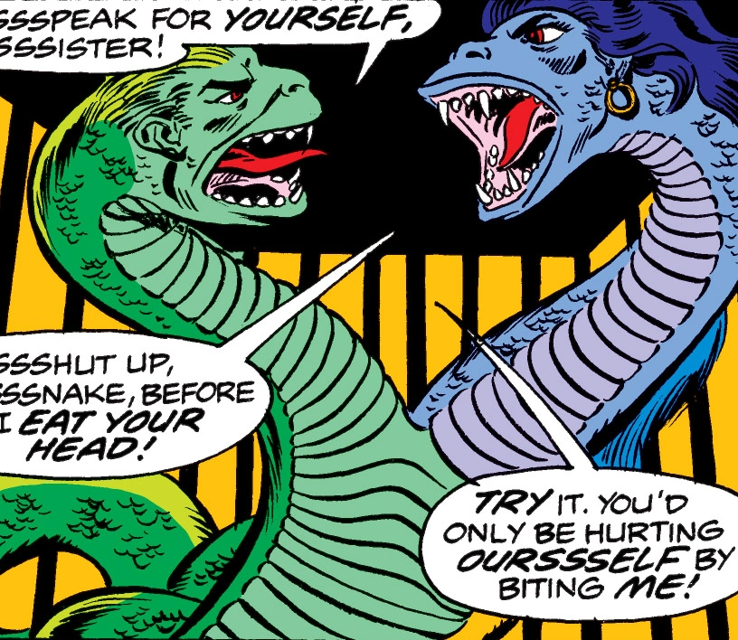 Sybilis and Snake (Earth-616) | Marvel Database | Fandom