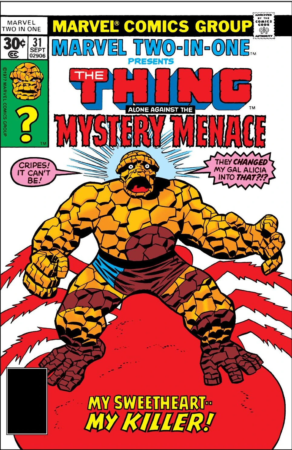 Marvel Two-In-One Vol 1 31 | Marvel Database | Fandom