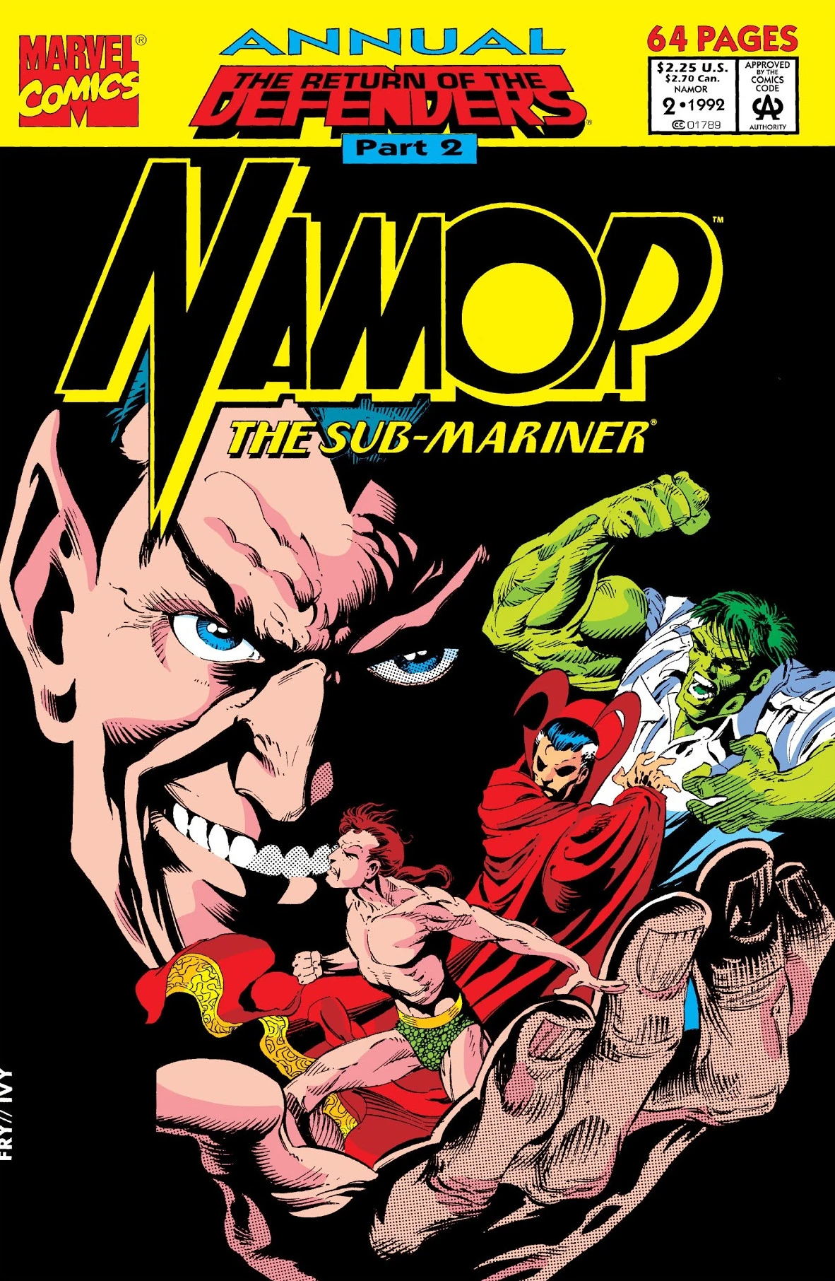 Namor, the Sub-Mariner Annual Vol 1 2 | Marvel Database | Fandom