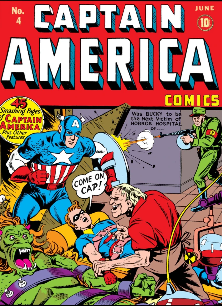 Captain America Comics Vol 1 4 | Marvel Database | Fandom