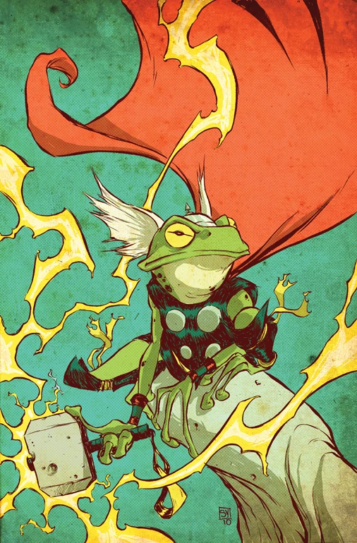 Thor Frog Loki