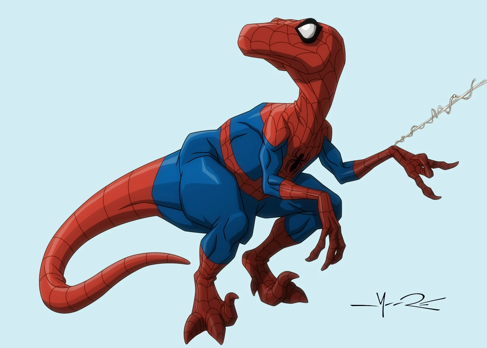 dino spiderman