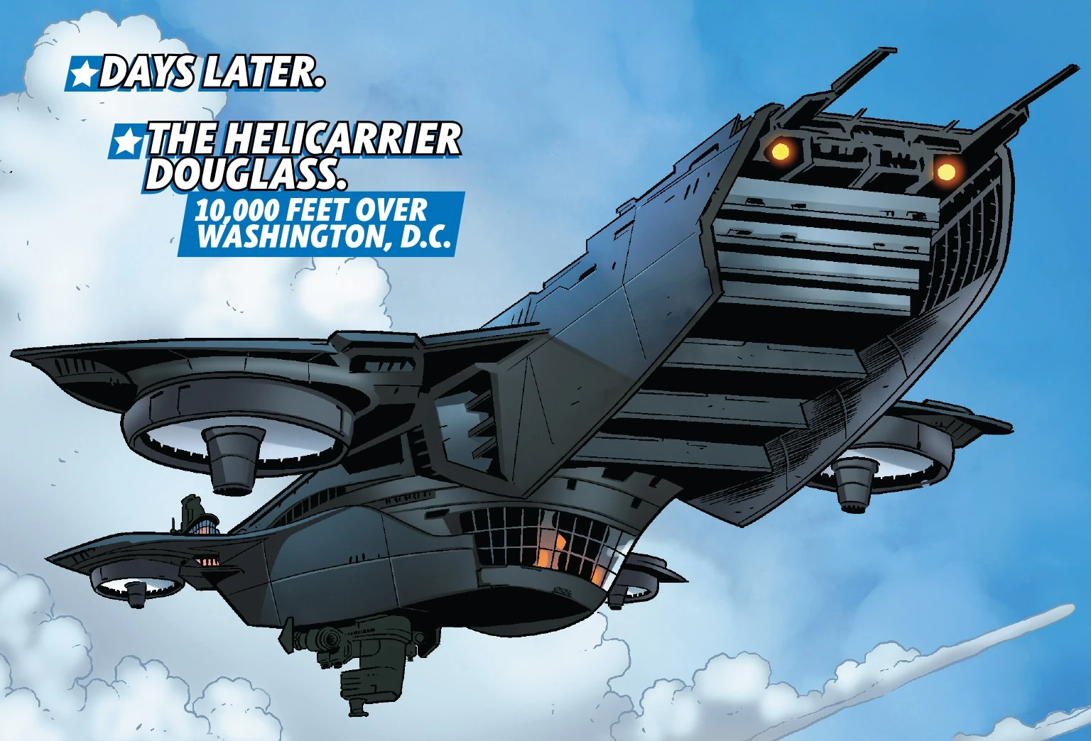 S.H.I.E.L.D. Helicarrier Douglass | Marvel Database | Fandom