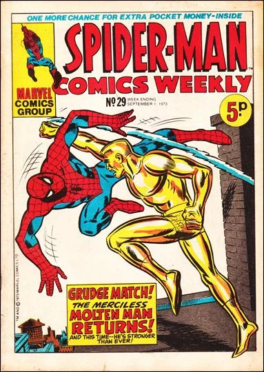 Spider-Man Comics Weekly Vol 1 29 | Marvel Database | Fandom