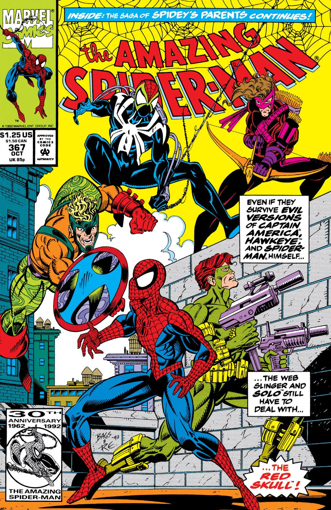 Amazing Spider-Man Vol 1 367 | Marvel Database | Fandom