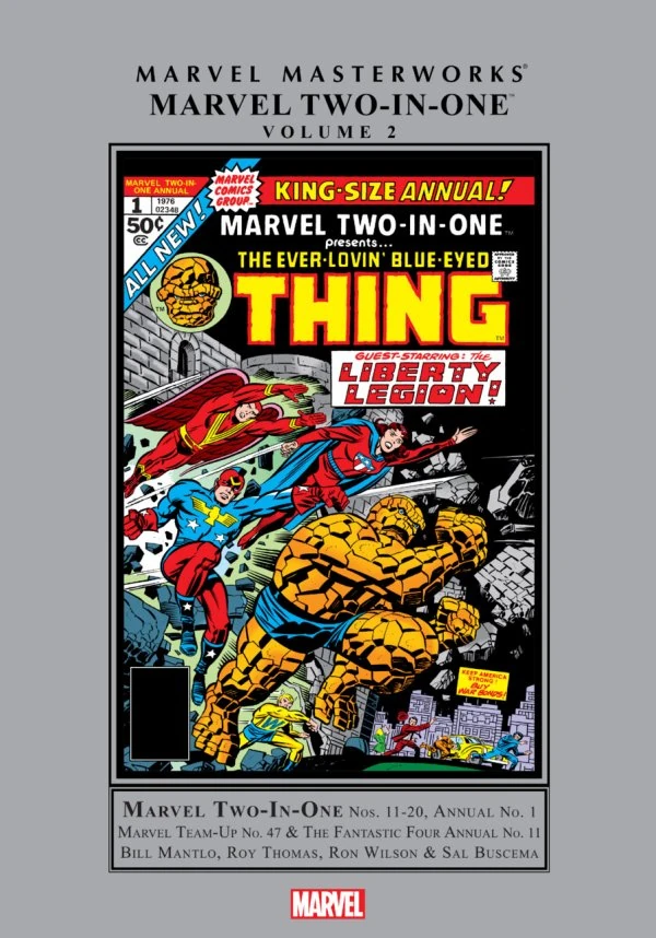 Marvel Masterworks: Marvel Two-In-One Vol 1 2 | Marvel Database | Fandom