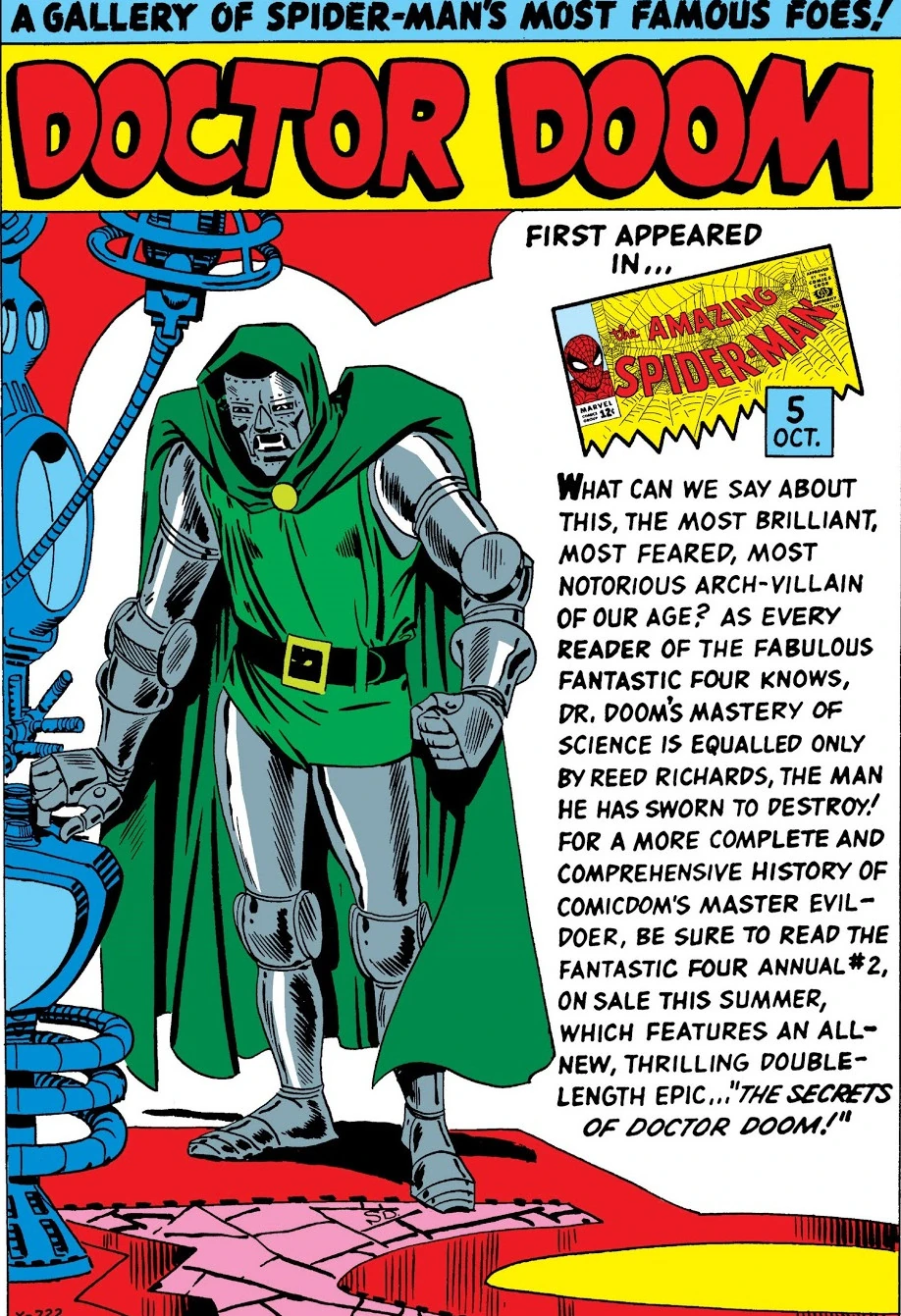 Category:Victor von Doom (Earth-616) from Amazing Spider-Man Annual Vol ...