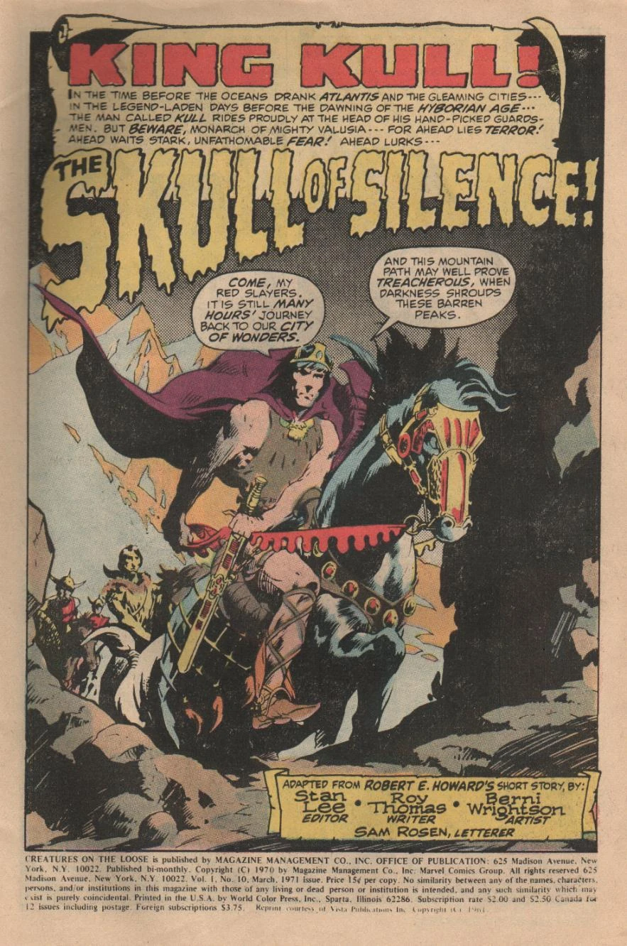 Kull (Earth-616)/Gallery | Marvel Database | Fandom