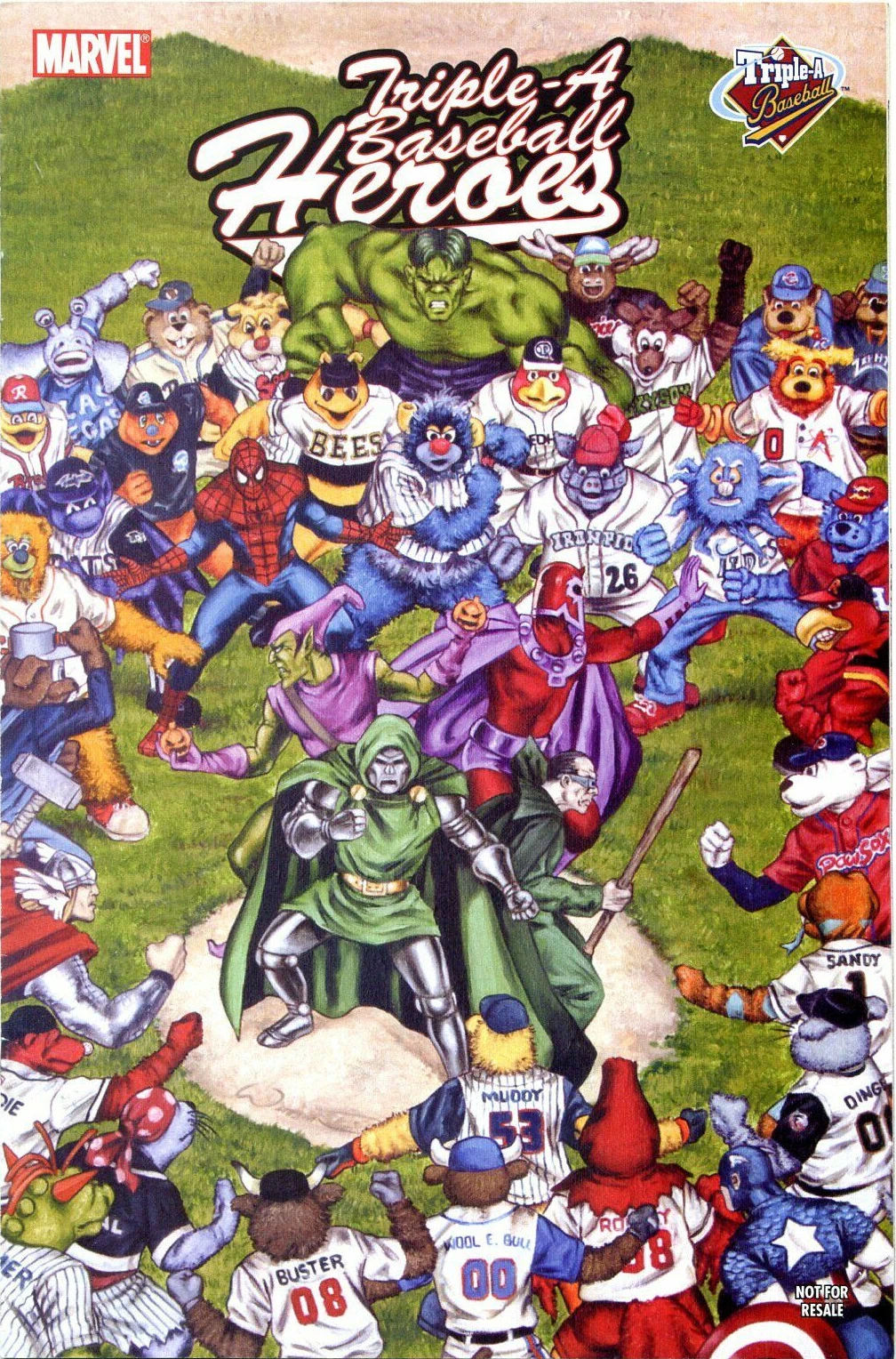 Triple-A Baseball Heroes Vol 1 2 | Marvel Database | Fandom