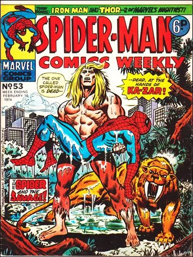 Spider-Man Comics Weekly Vol 1 53 | Marvel Database | Fandom
