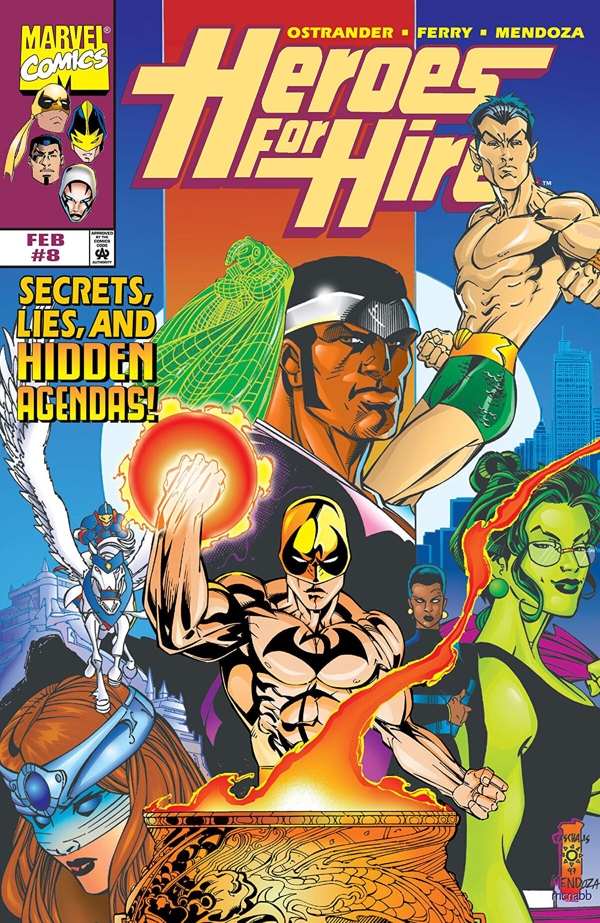 Heroes For Hire Vol 1 8 Marvel Database Fandom