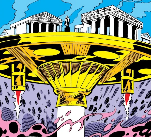 Flying Fortress of Midas | Marvel Database | Fandom