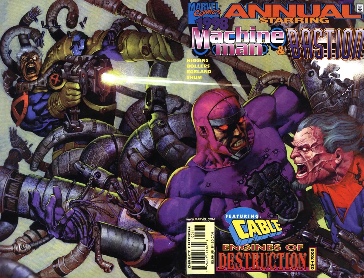 Machine Man/Bastion '98 Vol 1 1 | Marvel Database | Fandom