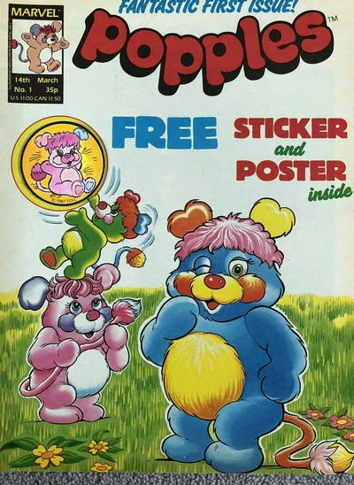 Popples (UK) Vol 1 (1987) | Marvel Database | Fandom