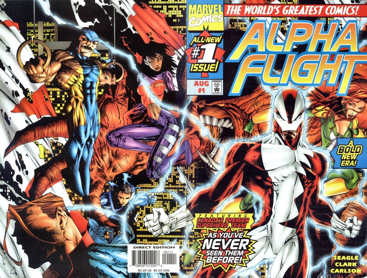 Alpha Flight Vol 2 1 | Marvel Database | Fandom