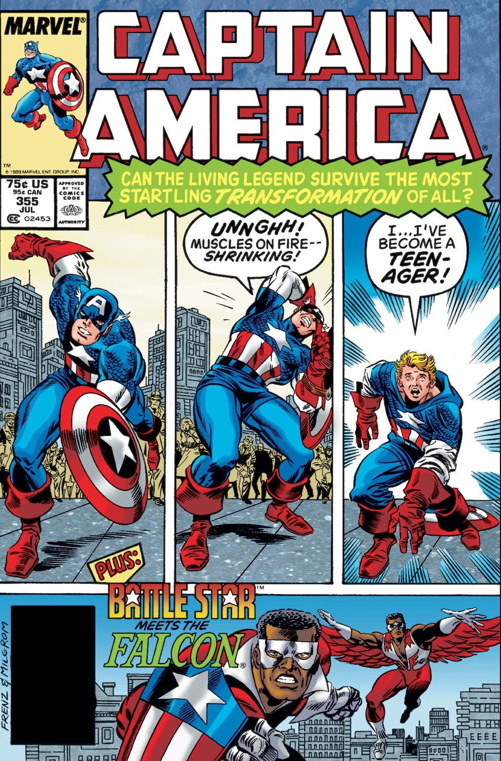 Captain America Vol 1 355 | Marvel Database | Fandom