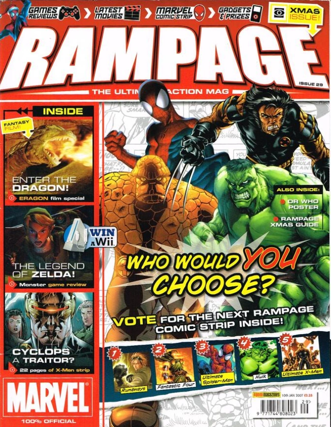 Rampage Vol 3 29 | Marvel Database | Fandom