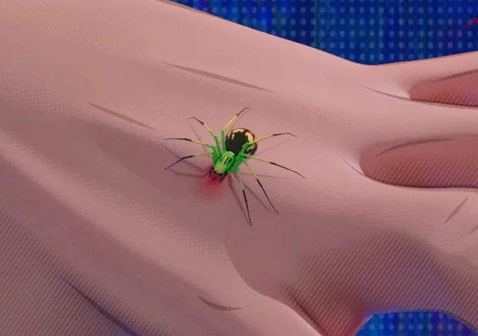 Real Radioactive Spider