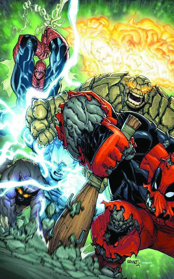 Hulked Out Human Torch