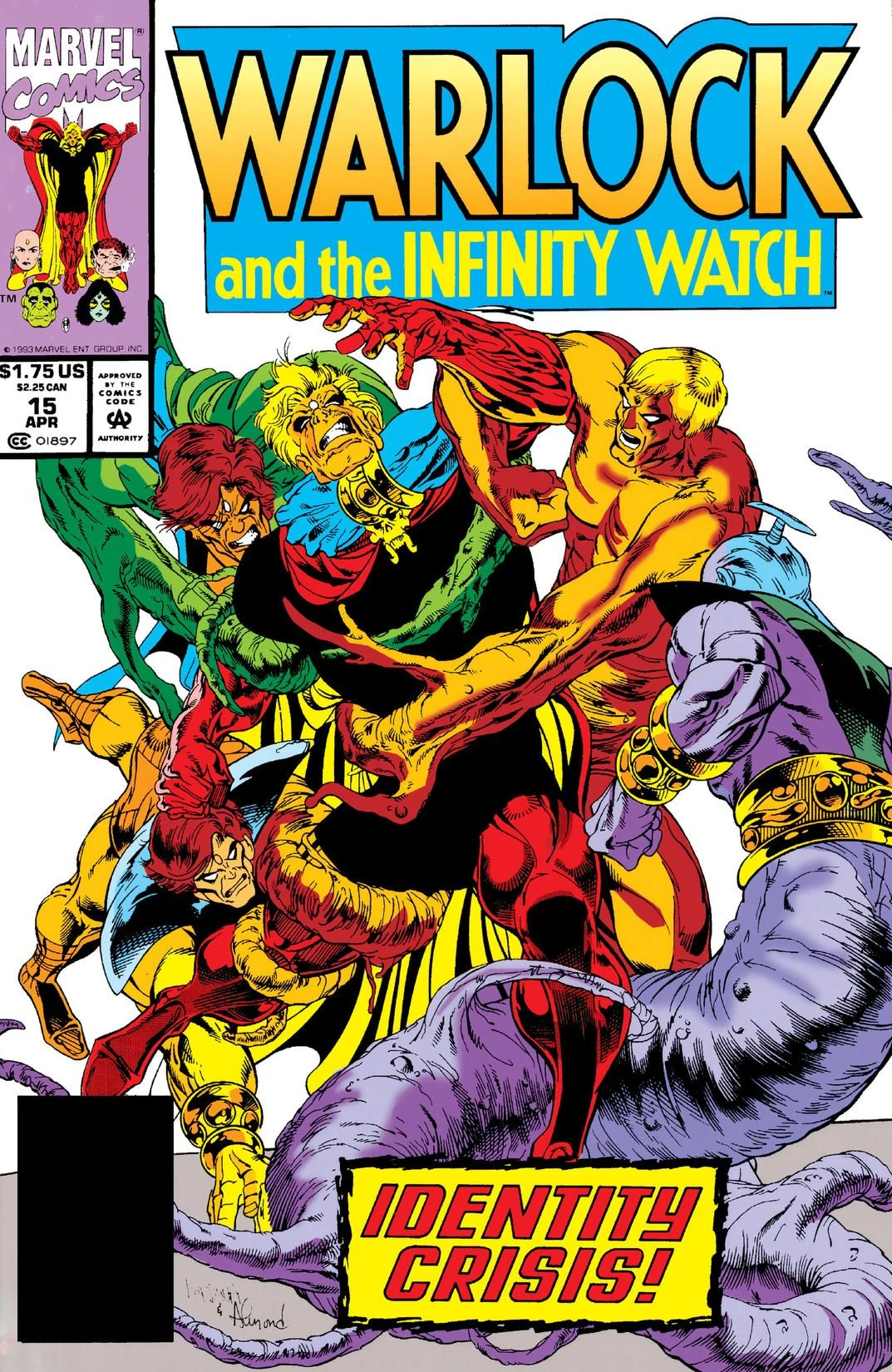 Warlock and the Infinity Watch Vol 1 15 | Marvel Database | Fandom