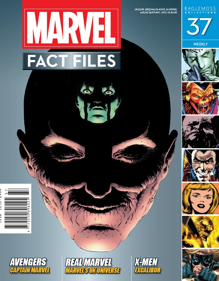 Marvel Fact Files Vol 1 37 | Marvel Database | Fandom
