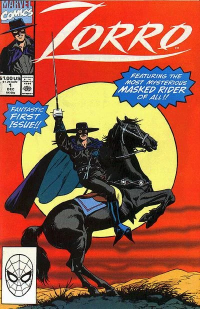Zorro Vol 1 (1990–1991) | Marvel Database | Fandom