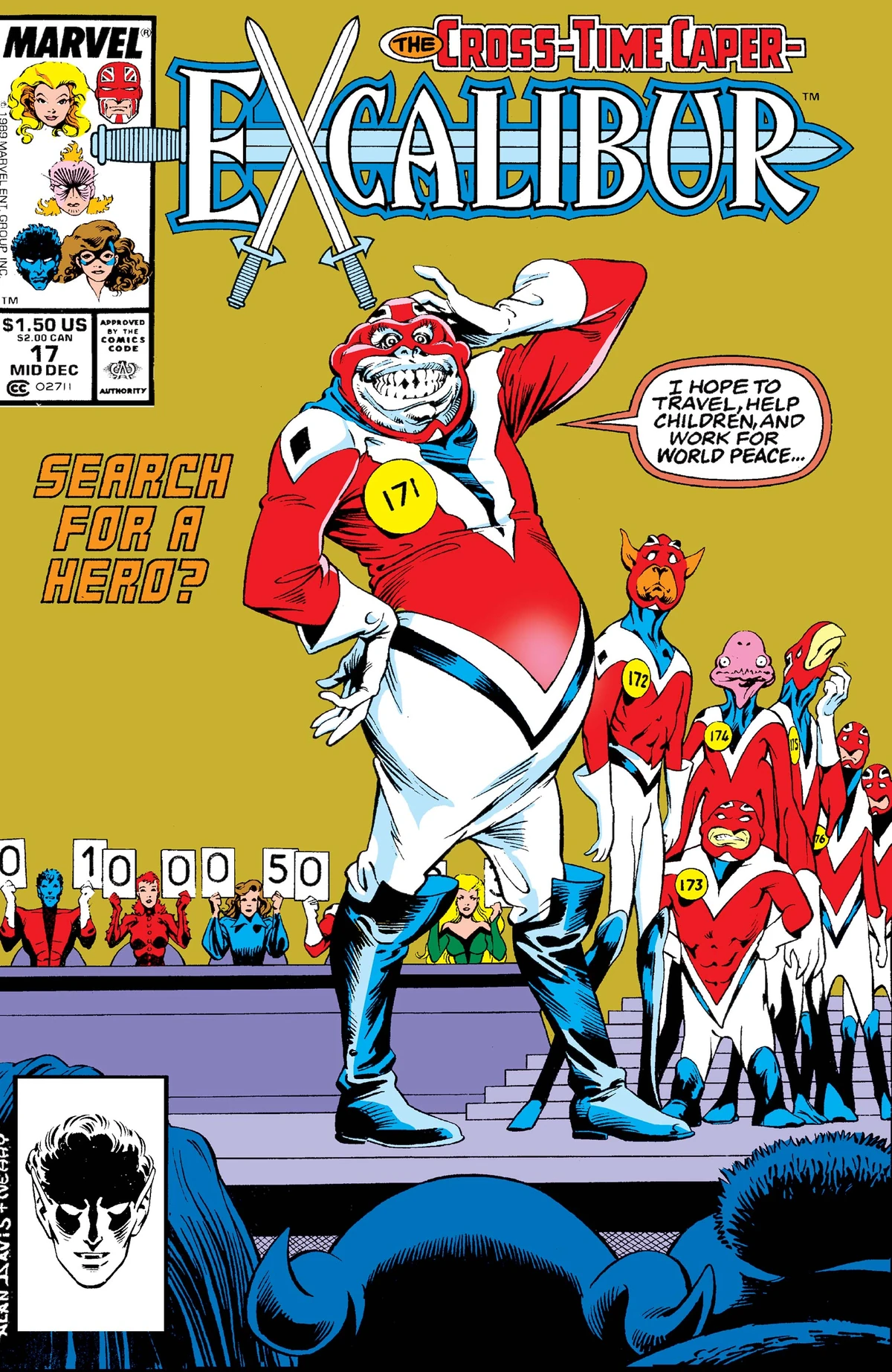 Excalibur Vol 1 17 | Hey Kids Comics Wiki | Fandom