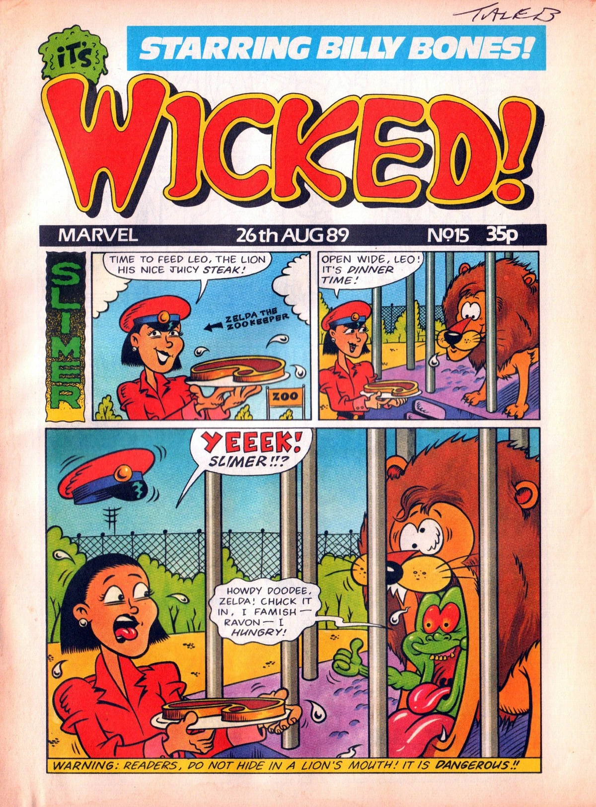 It's Wicked! Vol 1 15 | Marvel Database | Fandom