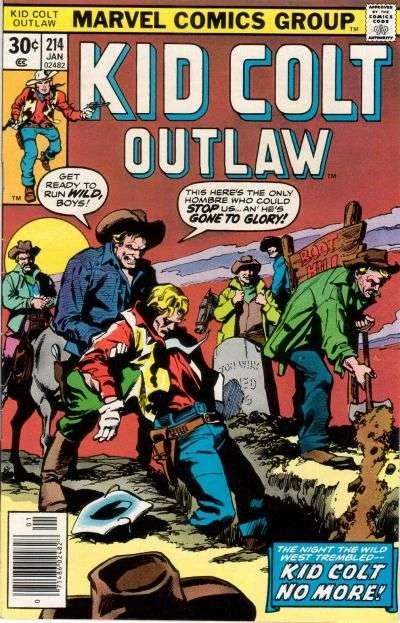 Kid Colt Outlaw Vol 1 214 | Marvel Database | Fandom