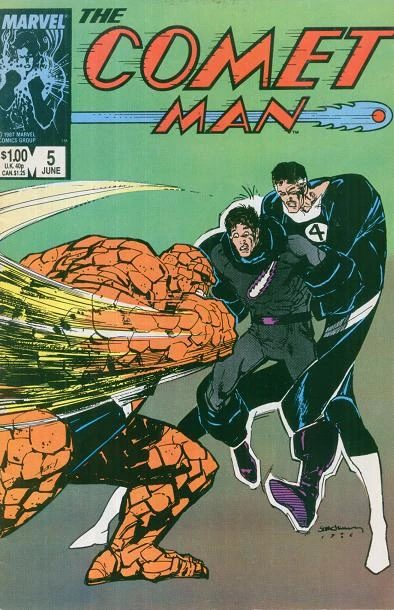 Comet Man Vol 1 5 | Marvel Database | Fandom
