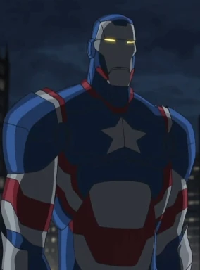 Ultimate Spider Man Iron Patriot