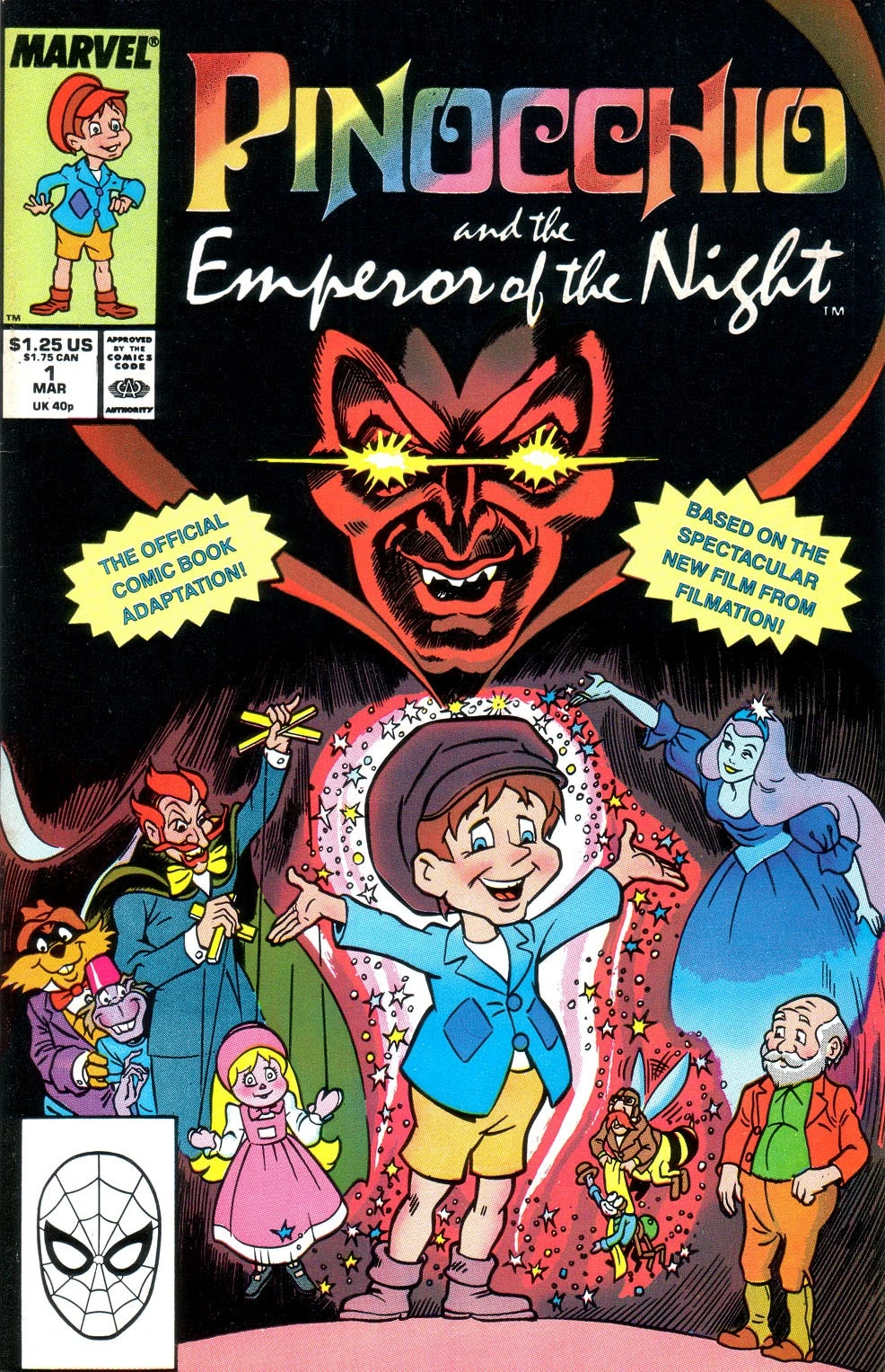 Pinocchio and the Emperor of the Night Vol 1 1 | Marvel Database | Fandom