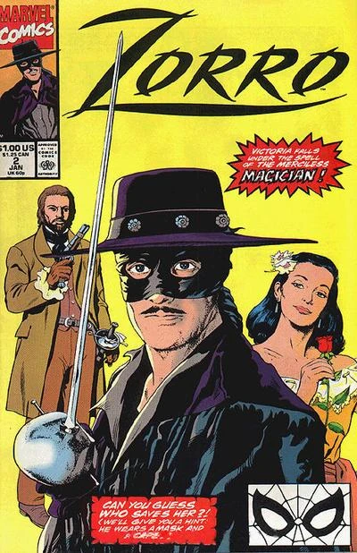 Zorro Vol 1 2 | Marvel Database | Fandom